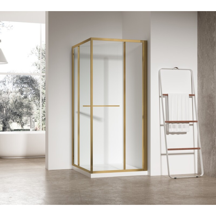 Душова кабіна Koer SR SC09-90x90x200-R-TR-12 без піддону, скло Easy ...